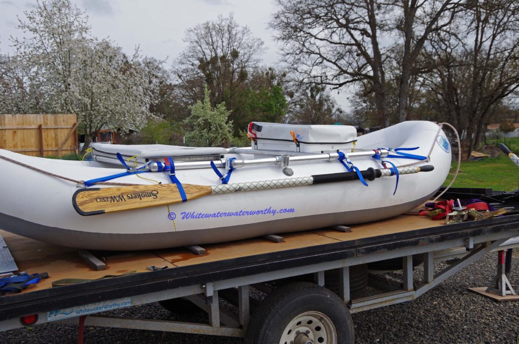 Spare Oar Rigging Straps - Whitewater Worthy
